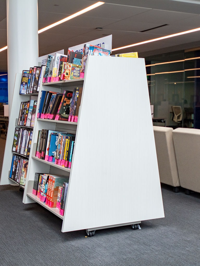 High-Density Library Storage Closes the Book on New Student Union