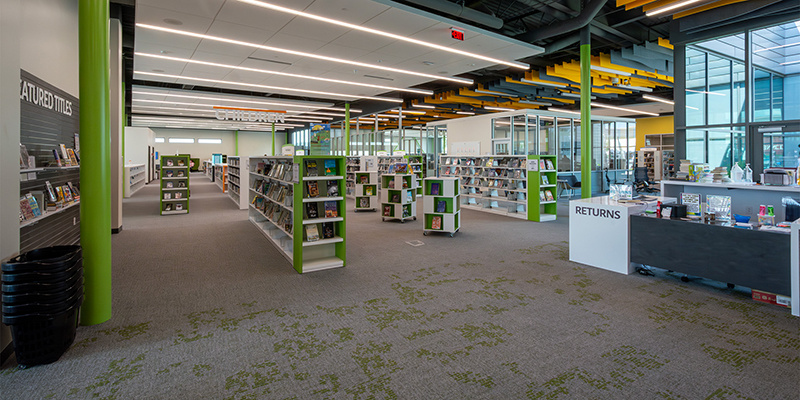 Library Mobile Shelving Transforms Buildings into Community Hubs