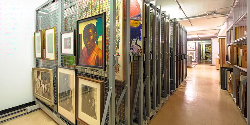 From Basement to Classroom: An Art Gallery Storage Overhaul