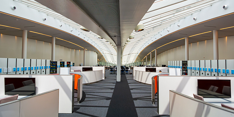 Library Mobile Shelving Transforms Buildings into Community Hubs