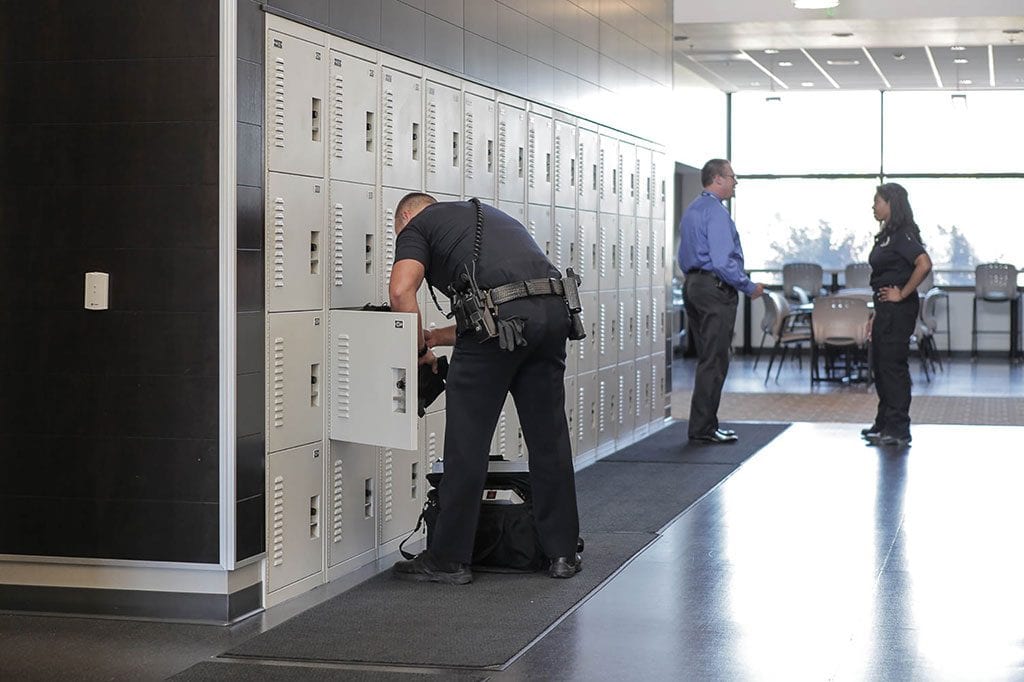 Protect and Store: Police Uniform Lockers