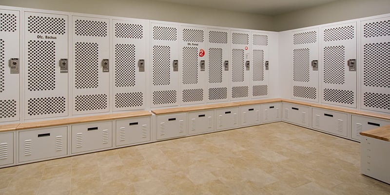 What Options are Available for Public Safety Personal Duty Lockers?