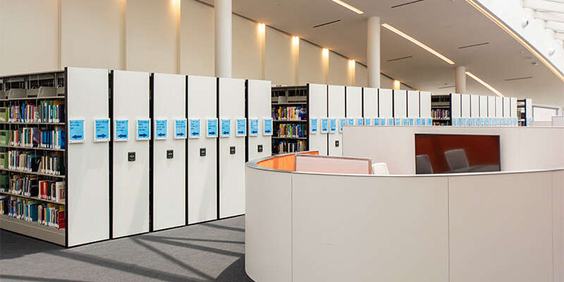 Maximizing Library Storage with Space Saver Bookshelves