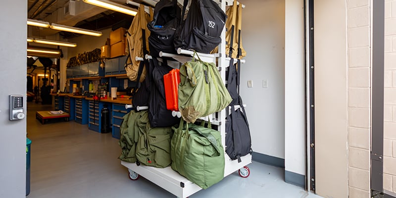 SCUBA Equipment Storage Ideas for Dive Schools and Teams