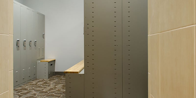 Upgrading Employee Locker Rooms in Healthcare Facilities