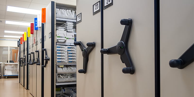 How Storage Design Changed the Sterile Room in a Kentucky Hospital