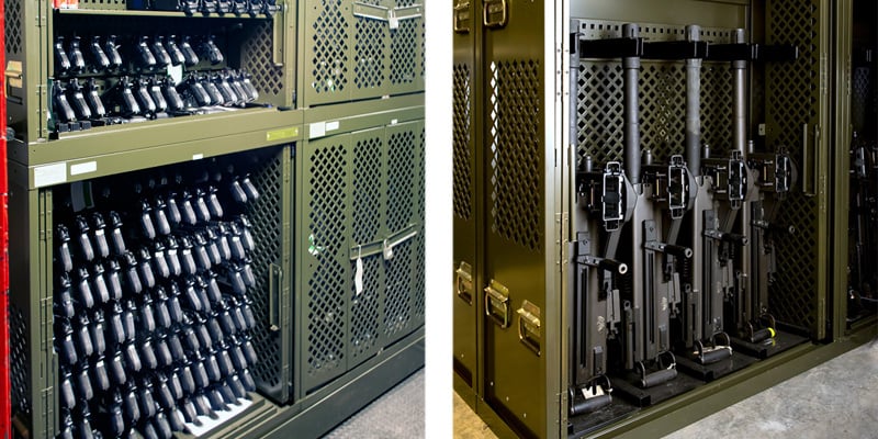 From Weapons Racks to Modular Shelving: The Best in Armory Storage