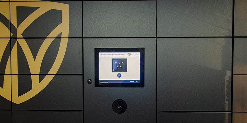 Library Smart Lockers Key to Wake Forest Library Reopening