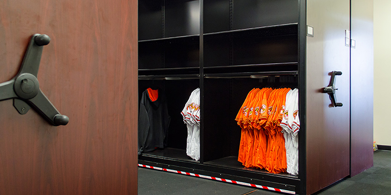 How Do MLB Teams Organize Their Baseball Equipment Storage?