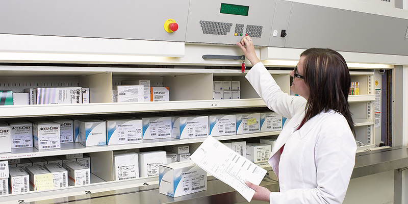 How Part Carousels Transform Small Parts Storage