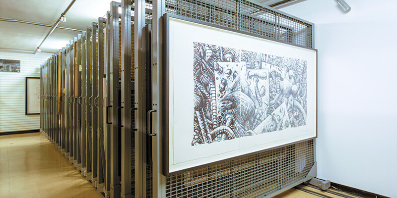 From Basement to Classroom: An Art Gallery Storage Overhaul