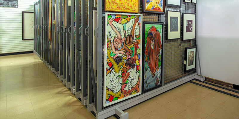 From Basement to Classroom: An Art Gallery Storage Overhaul