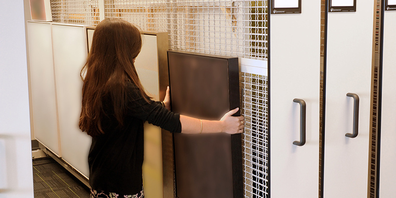 Artwork Storage Racks Preserve while Supporting Cultural Awareness