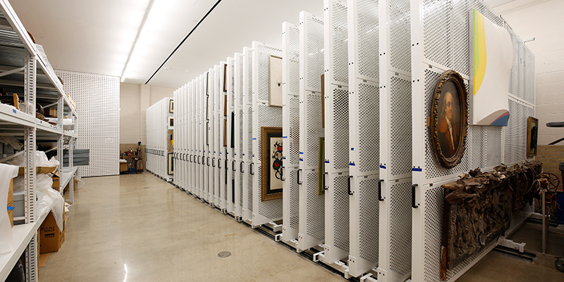 Artwork Storage Racks Preserve while Supporting Cultural Awareness