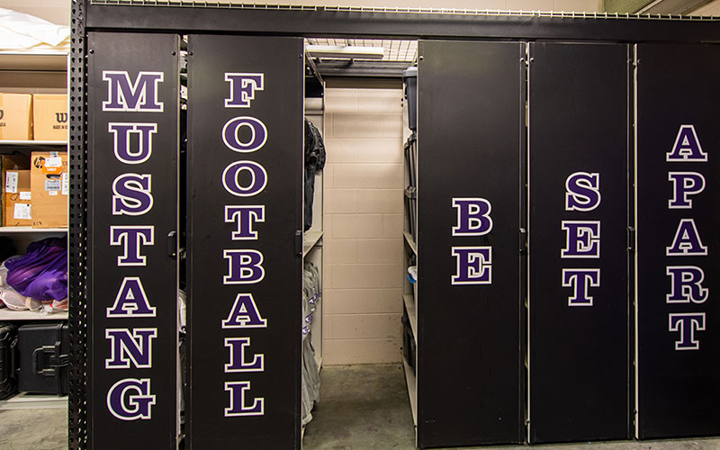Lipscomb Academy Gains Efficiency with Customized Equipment Storage