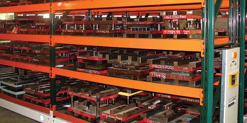 Reaching Operational Goals in Industrial Spaces With Mobile Racks Storage