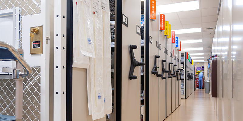 How Storage Design Changed the Sterile Room in a Kentucky Hospital