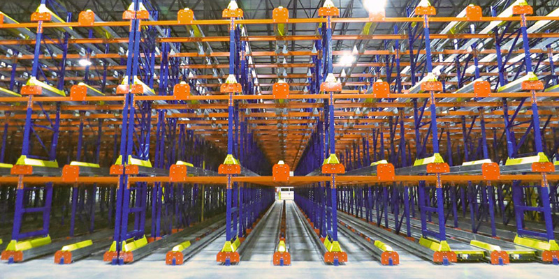 Reaching Operational Goals in Industrial Spaces With Mobile Racks Storage