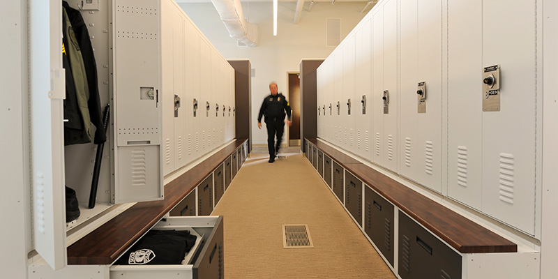 Police Lockers Meet Challenges for the Modern Force