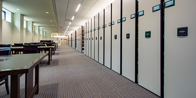 Maximizing Library Storage with Space Saver Bookshelves