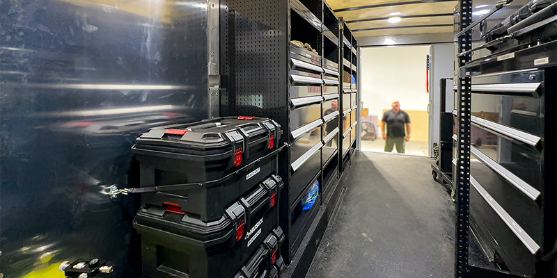 Law Enforcement Vehicle Storage for Patrol, SWAT, and Command Vehicles