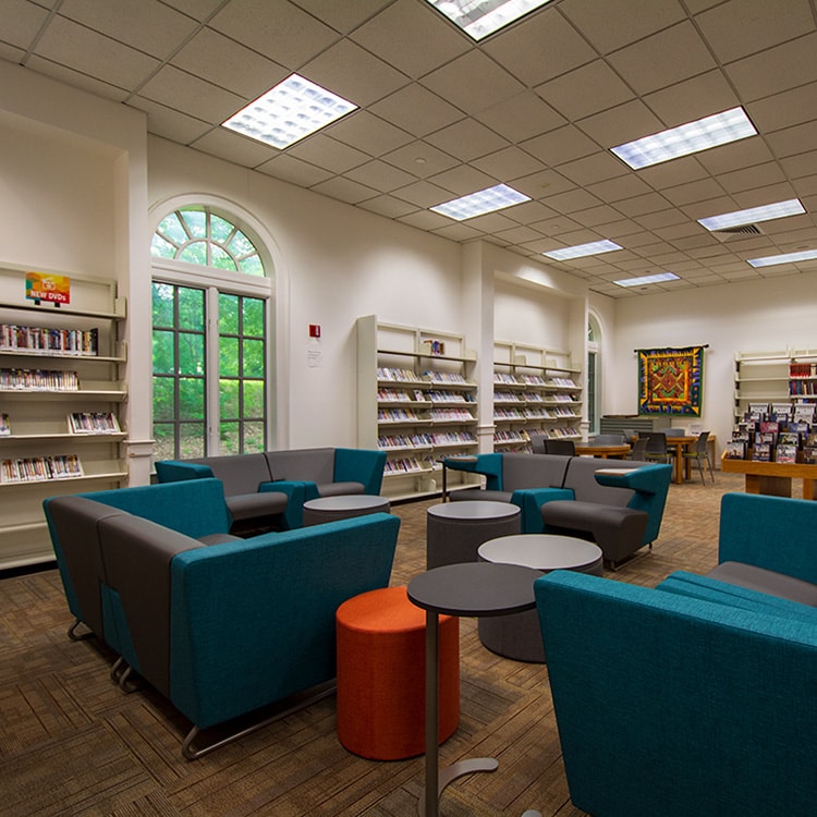 Wisdom, Justice, Moderation in Fayette County Public Library Storage