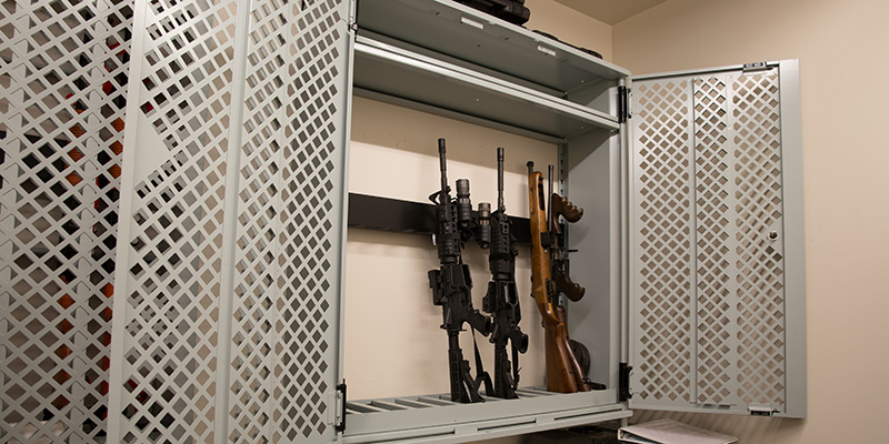 Securely Store Weapons with a Gun Storage Locker
