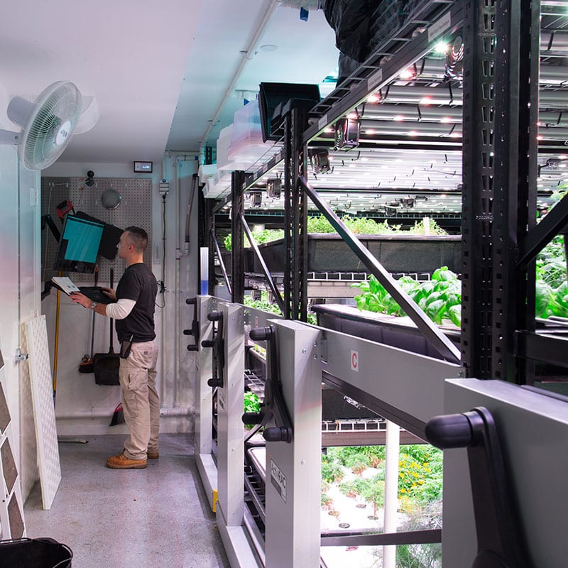 Growing Space Solutions for Urban Indoor Farming
